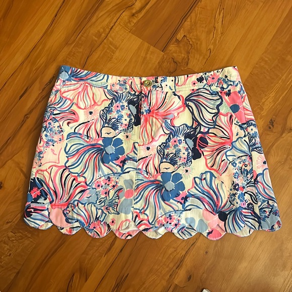 Lilly Pulitzer | Shorts | Lilly Pulitzer Prosecco Pink Make A Splash Colette Skort | Poshmark